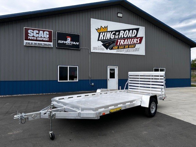 New 2024 ALUMA 7814-SR Utility Trailer | Bemidji Minnesota
